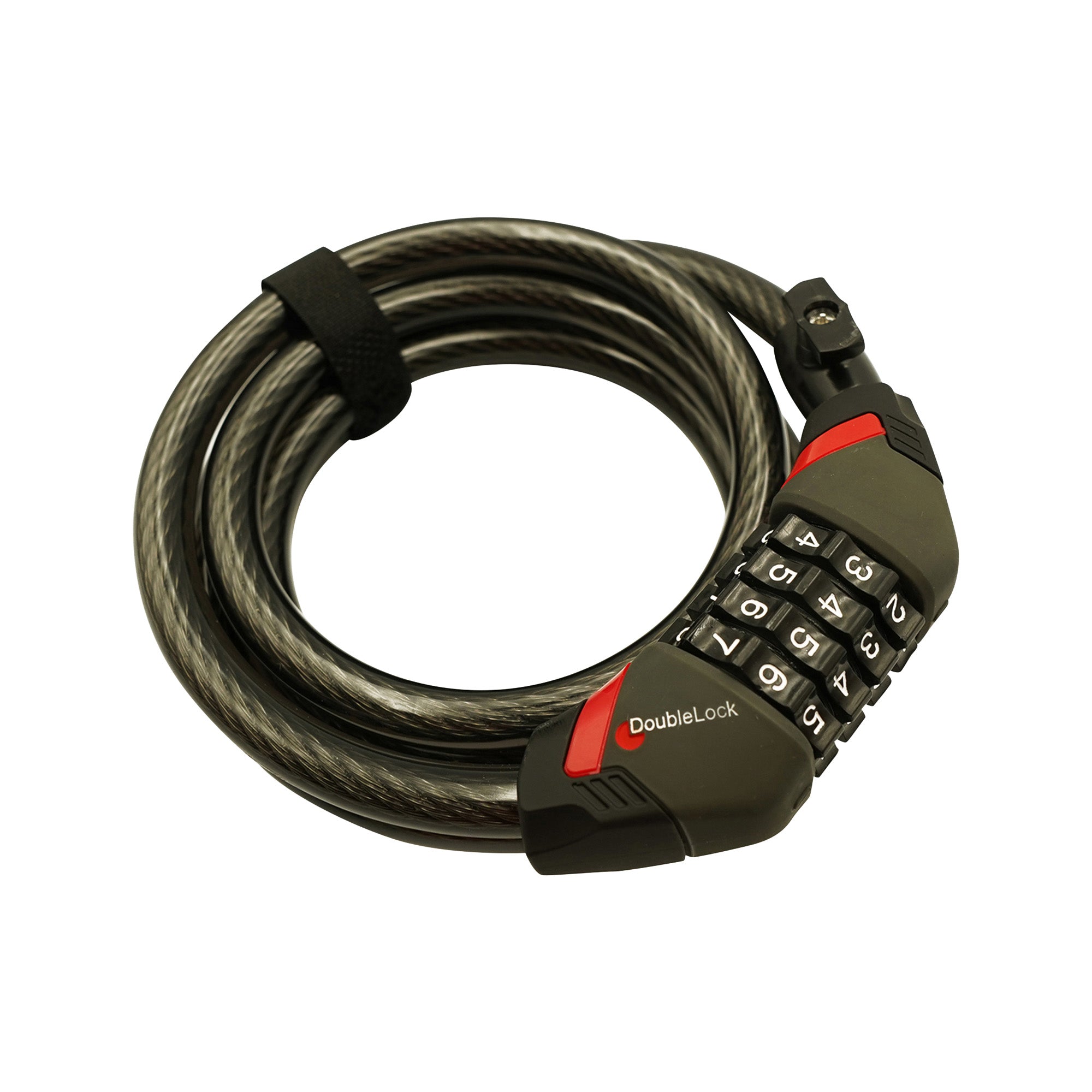 BOBCAT Coil Cable Lock | Combo Coil Cable & Lock – DoubleLock USA